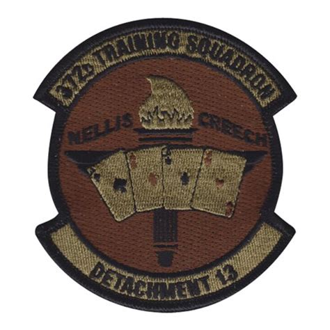 372 Trs Det 13 Nellis Creech Ocp Patch 372nd Training Squadron Patches