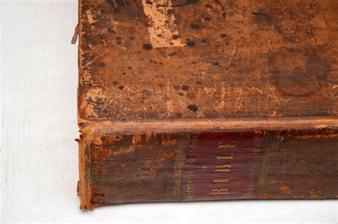 Set Of Three Very Large Antique Holy Bibles 1778 1813 1844