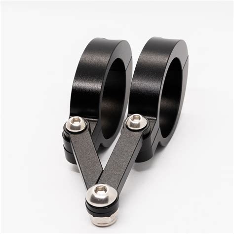 Headlight Mounting Kit Black Purpose Built Moto