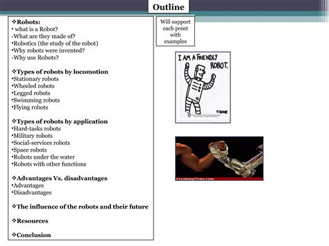 robots presentation ppt in 2024 presentation types of robots