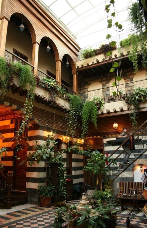 Damascene House بيت دمشقي الشام دمشق Architettura Islamica
