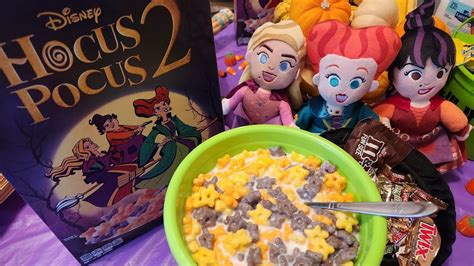 Kelloggs Disney Hocus Pocus 2 Cereal Review Cereal Flavors Cereal