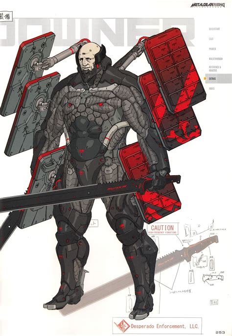 Sundowner Metal Gear Concept Art