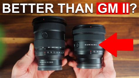 New Sony 16 35mm F2 8 Gm Ii Vs 16 35mm F4 Pz G Youtube