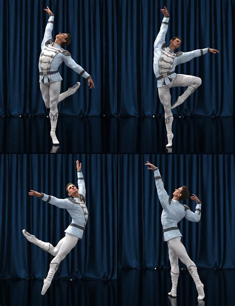 Finest Classical Ballet Poses For Genesis 81 Male And Female Daz 3d