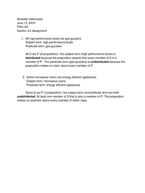 Distributed Because The Preposition Asserts That Every Member Of S Is A