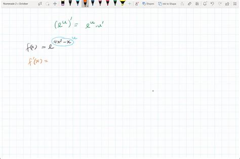 ⏩solved differentiate the following functions f x e 4 x 2 x numerade