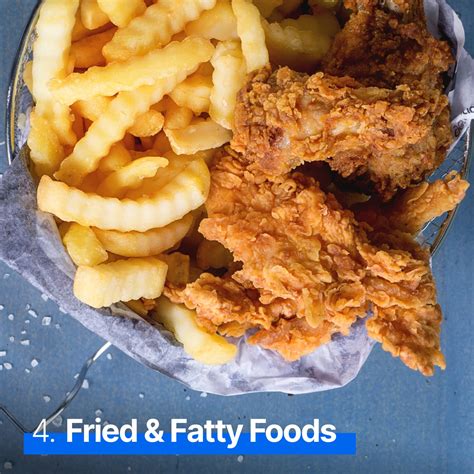 Fatty Foods To Avoid