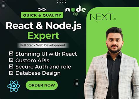 Develop Fullstack React Next Js Apps With Node Express Nestjs