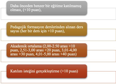Başvuru Pedagojik Formasyon STEM