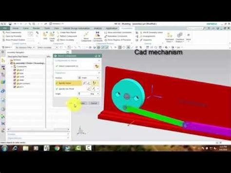 Nx Video Tutorials How To Create Assembly Arrangements Nx Tutorials For Beginner
