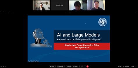 卢森堡大学孔子学院举办讲座人工智能与大型模型我们离通用人工智能有多远