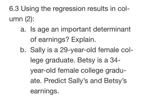 Solved The First Four Exercises Refer To The Table Of