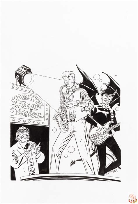 Coloring Martin Mystery