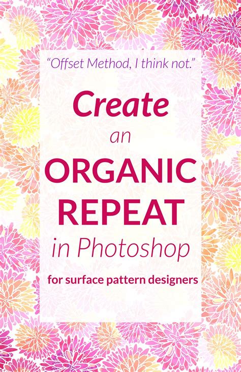 Photoshop Tutorial Repeating Pattern Tile Artofit