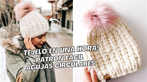 Gorro Luna tejido fácil a dos agujas TUTORIAL Danii s Ways YouTube