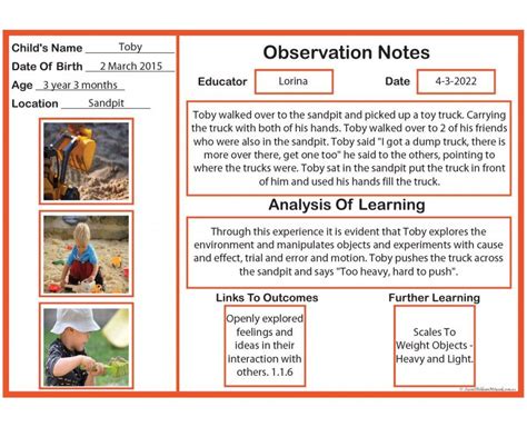 Observation Notes Artofit
