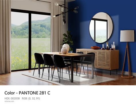 About Pantone 281 C Color Color Codes Similar Colors And Paints
