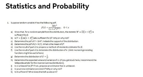 Solved Statistics And Probability Suppose Random Variable Chegg