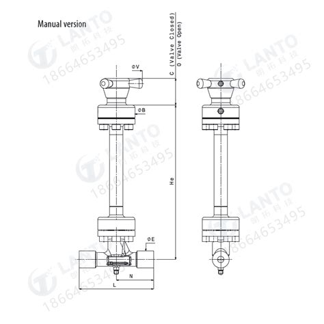 ROTAREX罗达莱克斯高压低温管路阀HP 9000 MANUAL VERSION 朗拓科技
