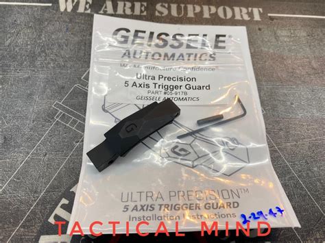 Tactical Mind Geissele 5 Axis Trigger Guard ⚫️ Black Color ช่องทางการ