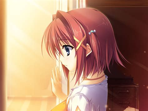 Akabeisoft2 Blue Eyes Game Cg Kourin No Machi Lavender No Shoujo Red
