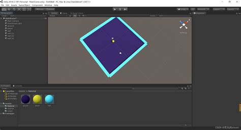 unity开发案例rollaball 4 之添加墙 unity添加墙壁 csdn博客