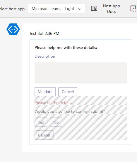 Json Can We Set IsVisible False For Buttons Action Submit In