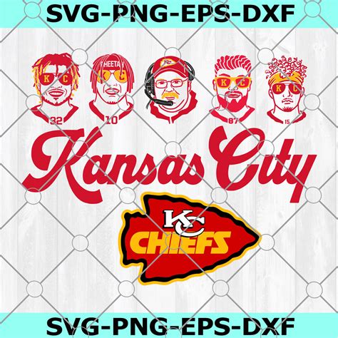 Mahomes Svg Kelce Svg Reid Svg Mathieu Svg Cheetah Svg Chiefs Shirt