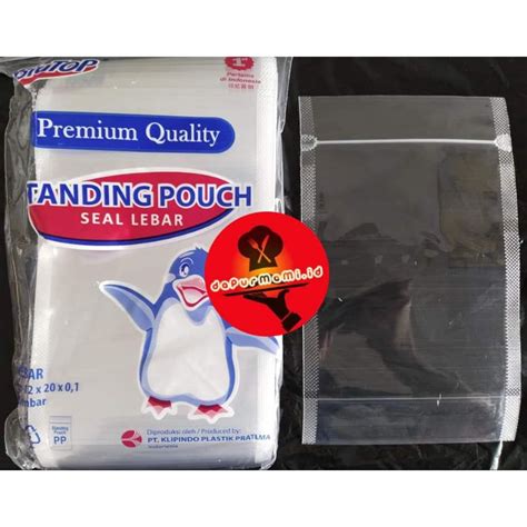 Jual SPBTSL STANDING POUCH BLUKING UKURAN X CM SEAL LEBAR ATAU SEAL KANAN KIRI ISI