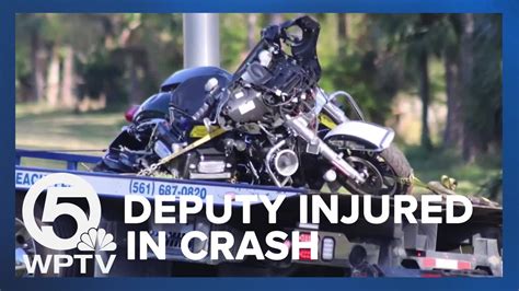 Palm Beach County Deputy Hurt In Crash During Trump Motorcade On I 95