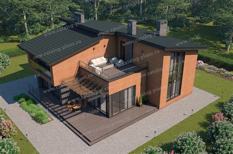 Проект дома из газобетона с мансардой № 62 50 каталог Проекты коттеджей