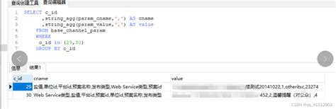 各数据库sql查询结果多行数据合并成一行sql多行合并成一行 逗号连接 Csdn博客
