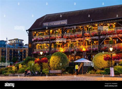 Old 18th Century Warehouse Now The Dickens Inn Pub And Restaurant In