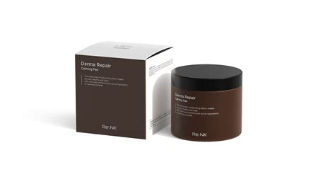 코웨이 리엔케이 더마 크림 And 토너 패드 화장품 패키지 디자인 패키지 포트폴리오 크몽