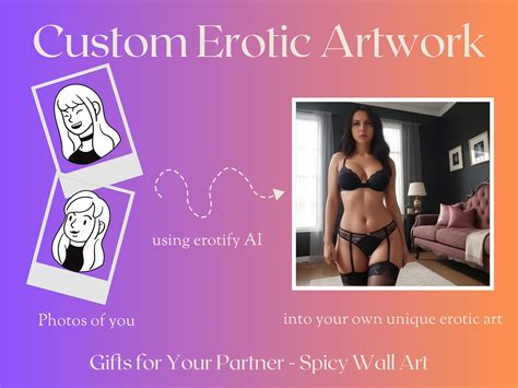 Custom Erotic Artwork 4 Photorealistic Custom Spicy Artworks In Your Likeness Gifts For Him