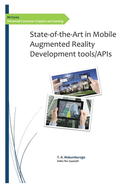 Mobile Augmented Reality Development Tools Pdf