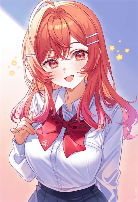 Ichijou Ririka Hololive And 1 More Drawn By Bymirin Danbooru