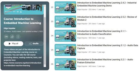 introduction to embedded machine learning by edge impulse hesham