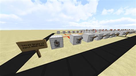 Simple Ics Integrated Circuits In Minecraft Minecraft Map