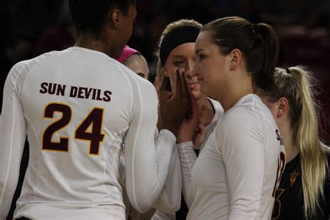 Asu Volleyball Sun Devils Upset No 11 Oregon In Five Sets Cronkite