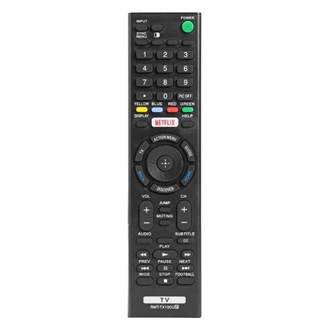 RMT TX100U LED TV Remote Control Black Smart Controller Universal Smart