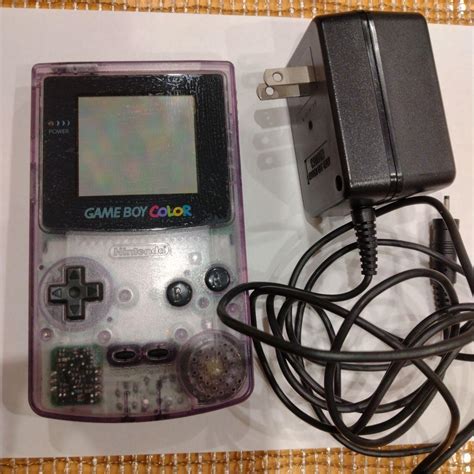 ジャンク ゲームボーイカラー 本体＆acアダプター メルカリ