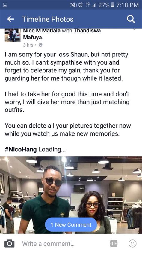 Palesa Madisakwane S Ex Ben 10 Nico Snatches Stylist Shaun S Girlfriend