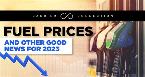 Fuel Prices And Other Good News For 2023 England Logistics