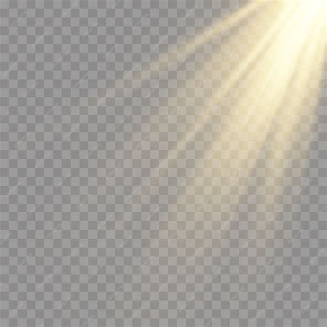 Premium Vector | Sunlight a translucent special design of the light ...
