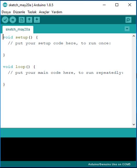 Arduino İndir Kod Yazma Programı TabletAdam