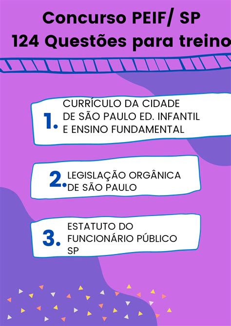 Combo Concurso Peif Sp Juceli Camargo Da Costa Hotmart