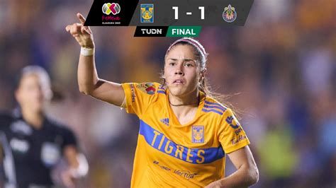 Tigres Vs Chivas Resumen Goles Resultado Partido Jornada 15 Clausura