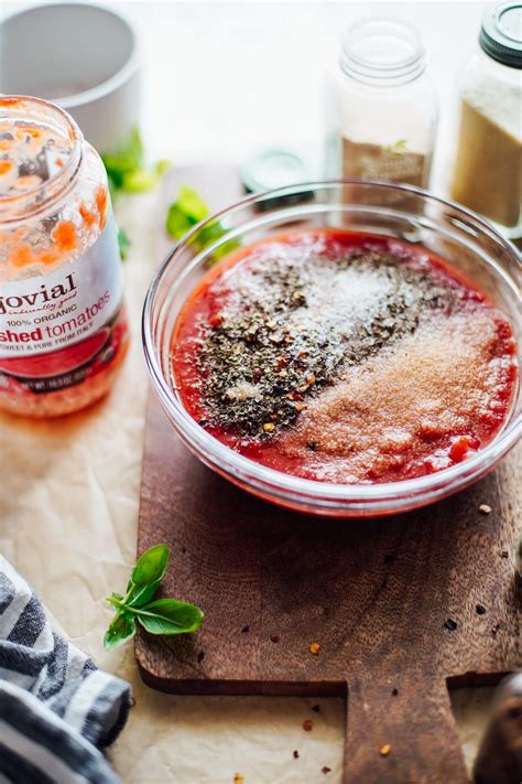 Easiest Homemade Pizza Sauce No Cook Recipe Live Simply